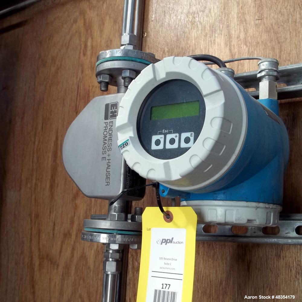 Used Endress+Hauser Promass E Flow Meter, Order Code# 80E08-AAASAARAB