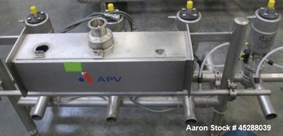 Used APV Pressure Regulation Skid with (4) Rosista Series Air Pressur