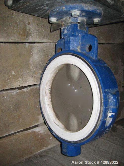 Unused- Keystone 8" Diameter Butterfly Valve, Model 990. 316 Stainles