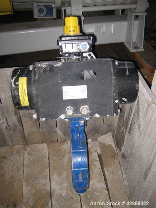 Unused- Keystone 8" Diameter Butterfly Valve, Model 990. 316 Stainles