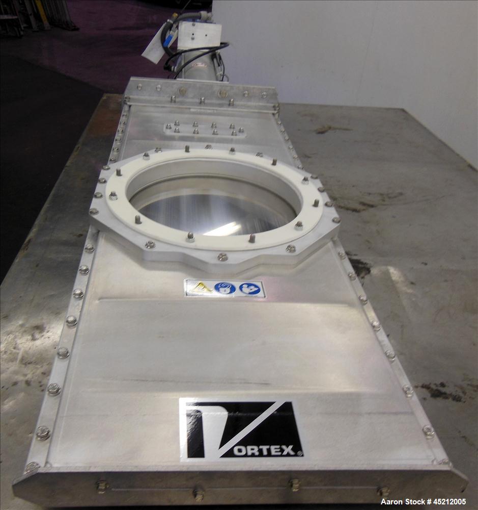 Unused- Salina Vortex Quantum Series Pneumatic Orifice Gate Valve, Mo