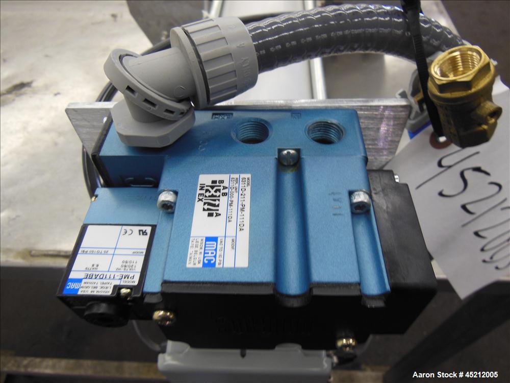 Unused- Salina Vortex Quantum Series Pneumatic Orifice Gate Valve, Mo