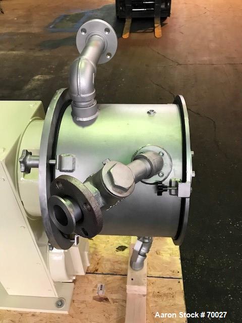 Used Cornell Versator, Model D-16, Stainless Steel. 16" diameter disc