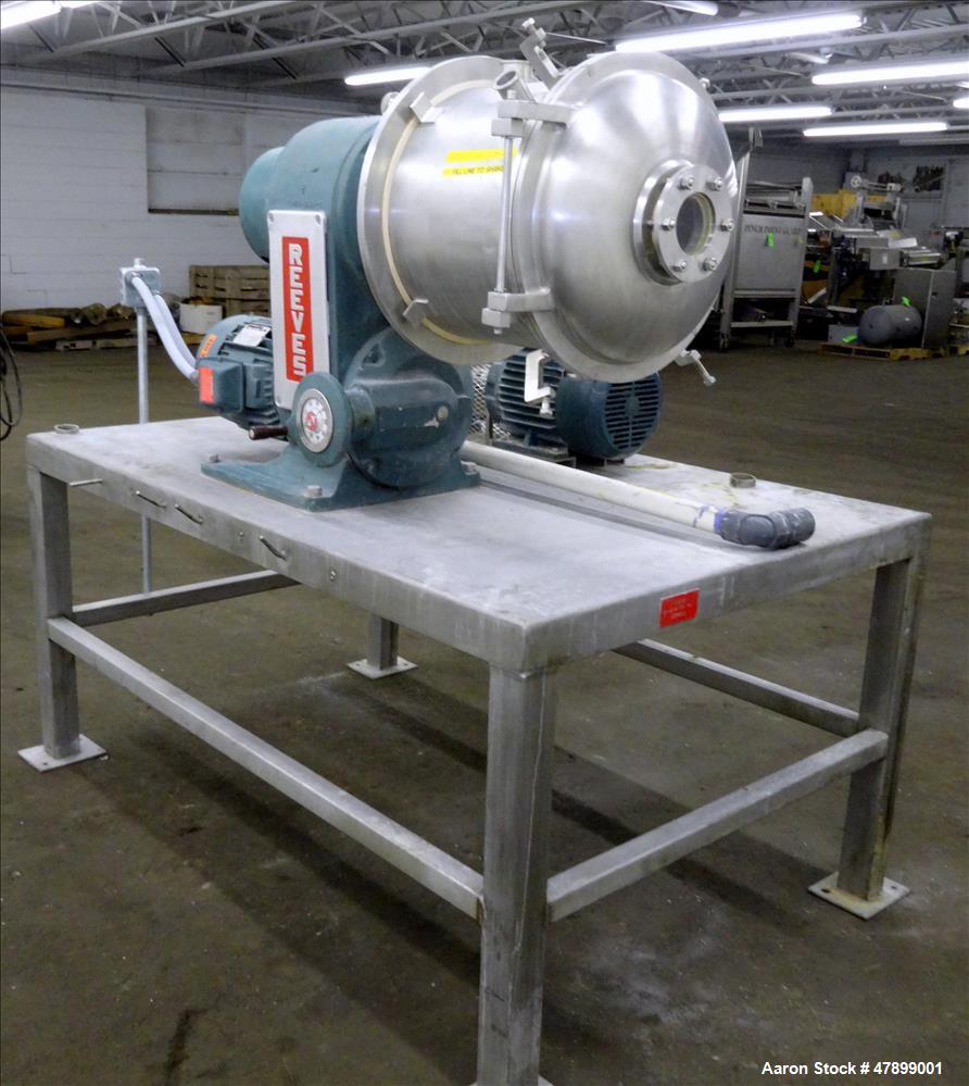 Used Cornell Machine Versator, Model D16, 316 Stainless Steel. 16" di