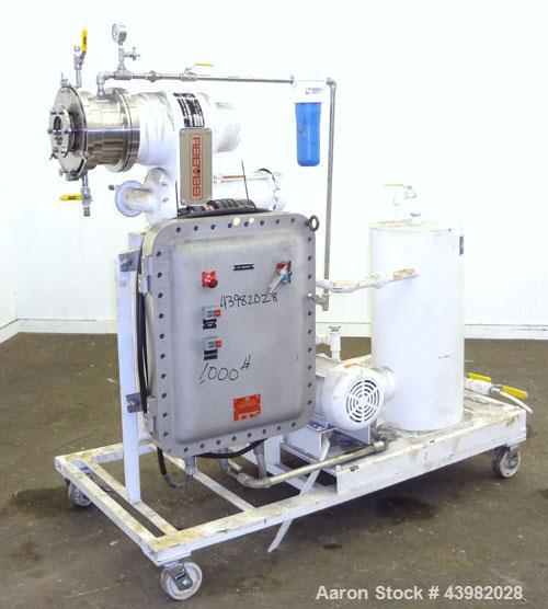 Used Cornell Machine Versator, Model D-8, 316 Stainless Steel. 8" Dia