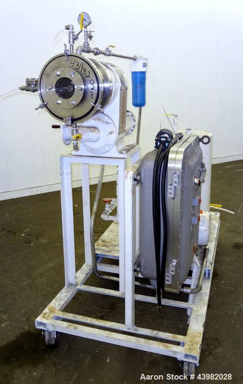 Used Cornell Machine Versator, Model D-8, 316 Stainless Steel. 8" Dia