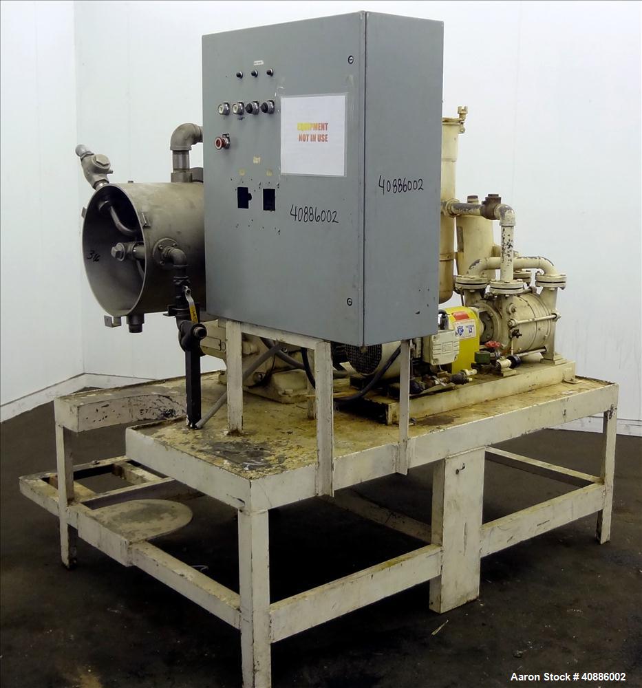 Used- Cornell Versator, Model D16, 316 Stainless