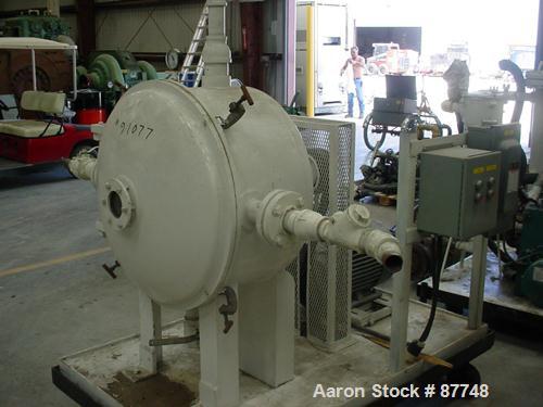 Used Cornell Versator, Model D26LH. Stainless steel internal, carbon