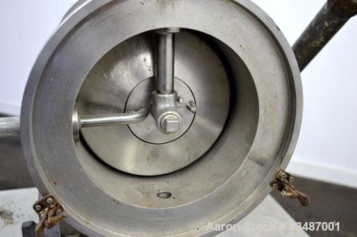 Used Cornell Machine Versator, Model D-8, 316 Stainless Steel. 8" Dia