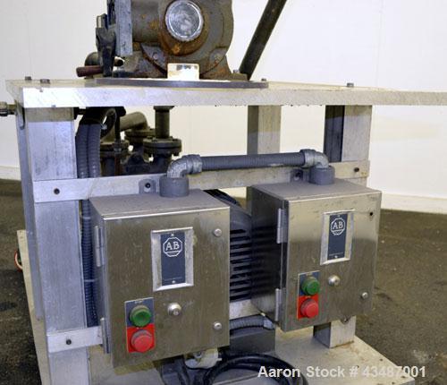 Used Cornell Machine Versator, Model D-8, 316 Stainless Steel. 8" Dia