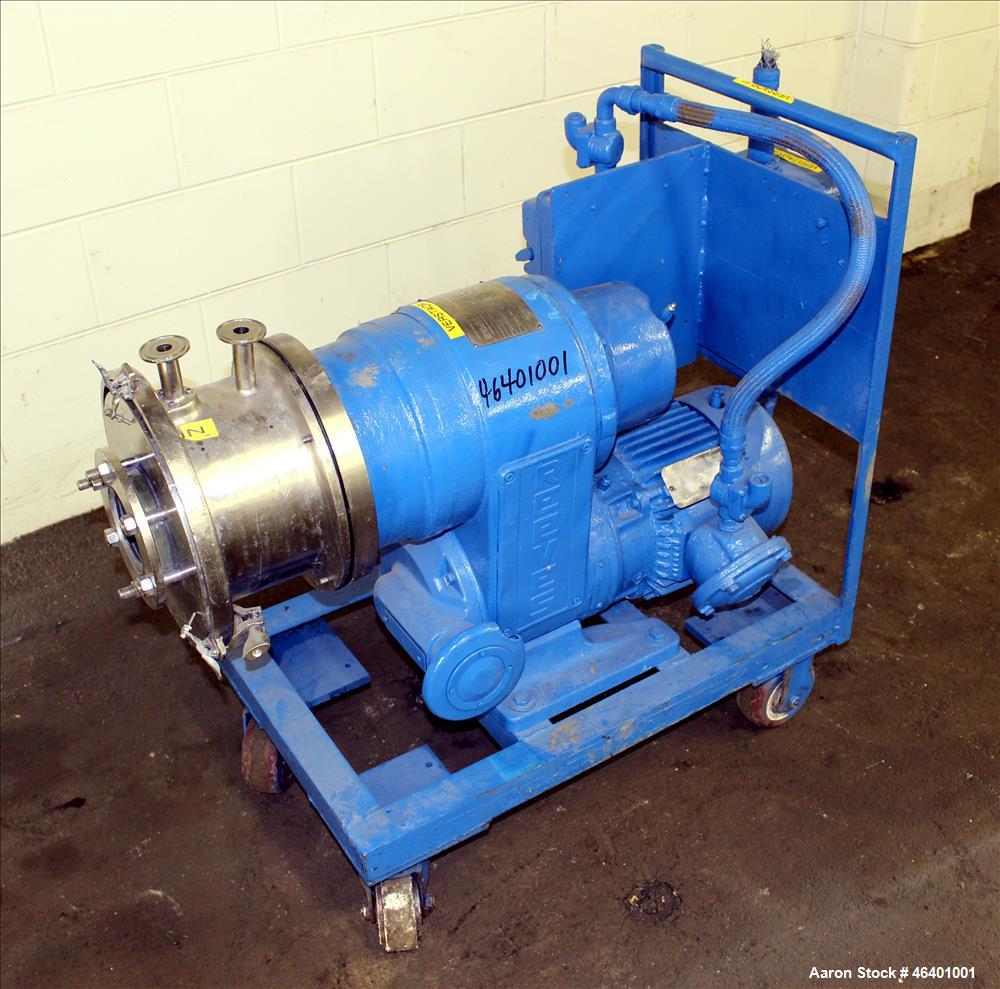 Used Cornell Machine Versator, Model D-8, 316 Stainless Steel. 8" Dia