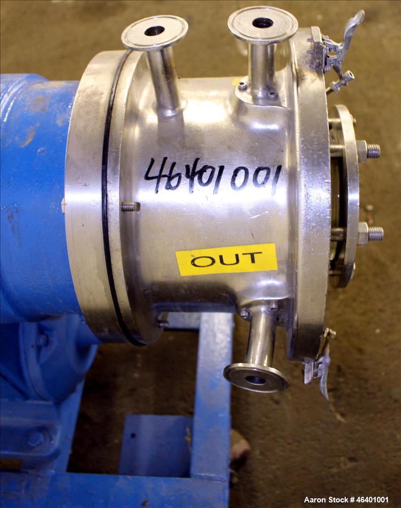 Used Cornell Machine Versator, Model D-8, 316 Stainless Steel. 8" Dia