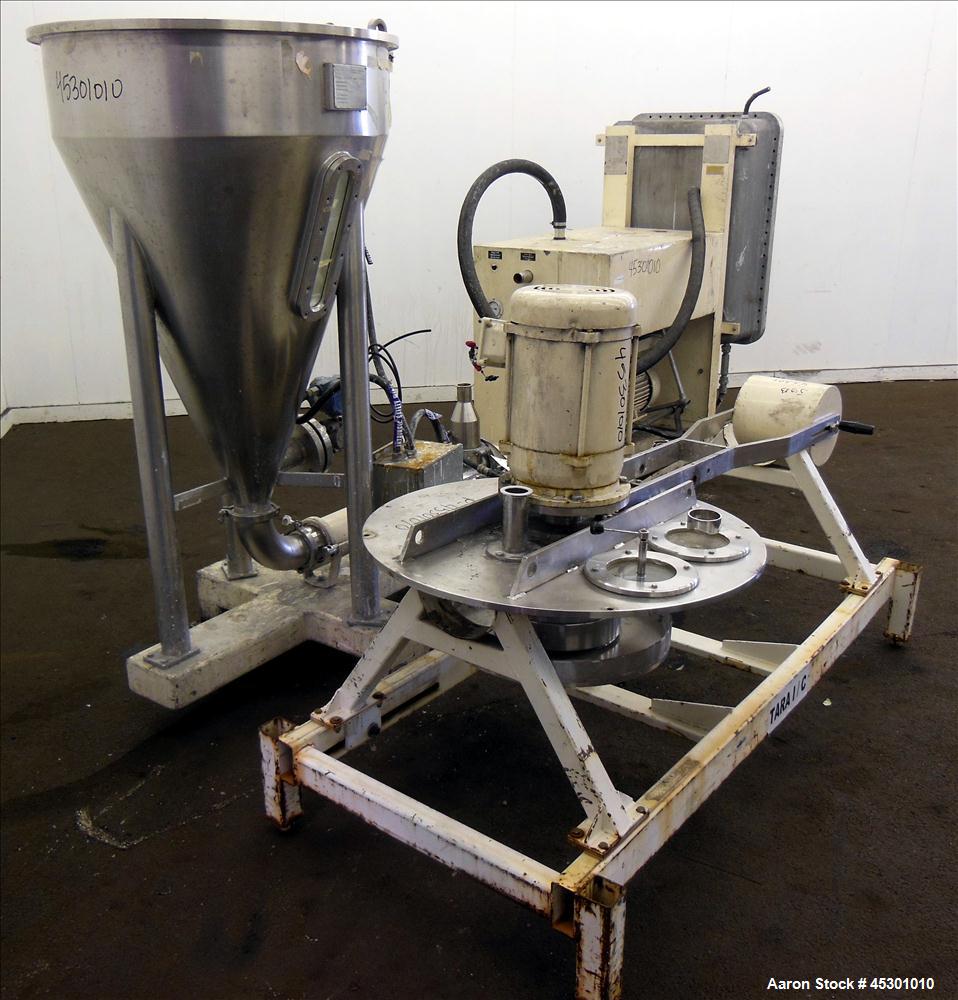 Used Fryma Vacuum Deaeration Unit, Model VE III, 316 Stainless Steel.