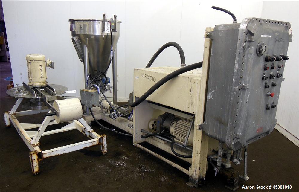 Used Fryma Vacuum Deaeration Unit, Model VE III, 316 Stainless Steel.