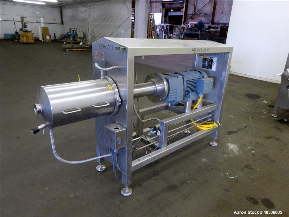 Used Tanis Food Tech Rotoplus Continuous Aerator, Model RP3000, 316 S