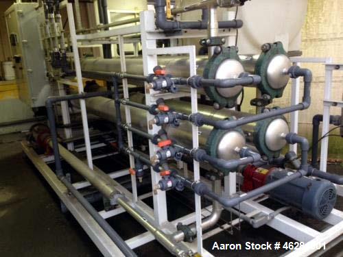 Used- Reverse Osmosis System. Flow rate of up to