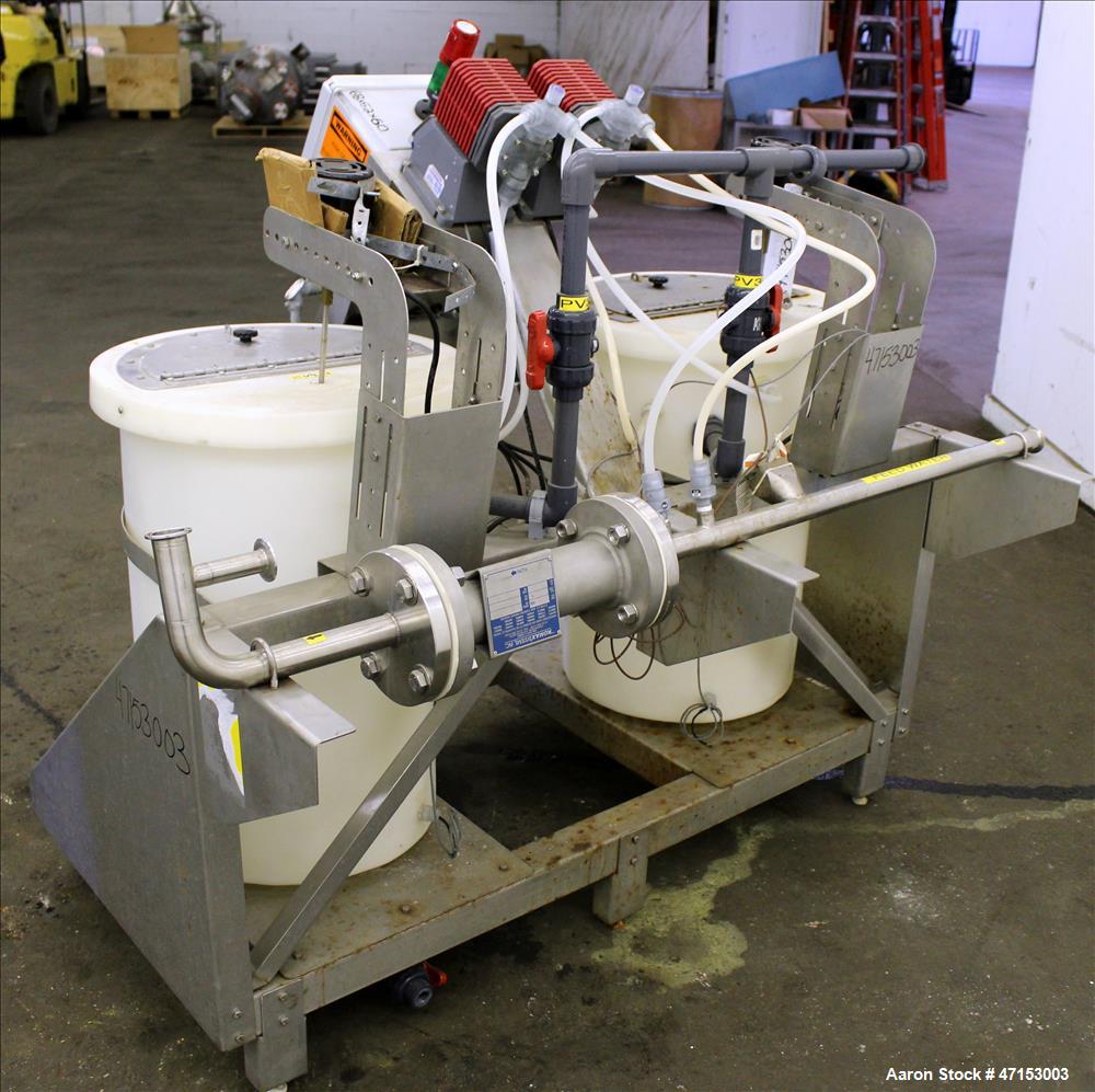 Used Steelhead Inline Mineral Injection System for bottled mineral wa