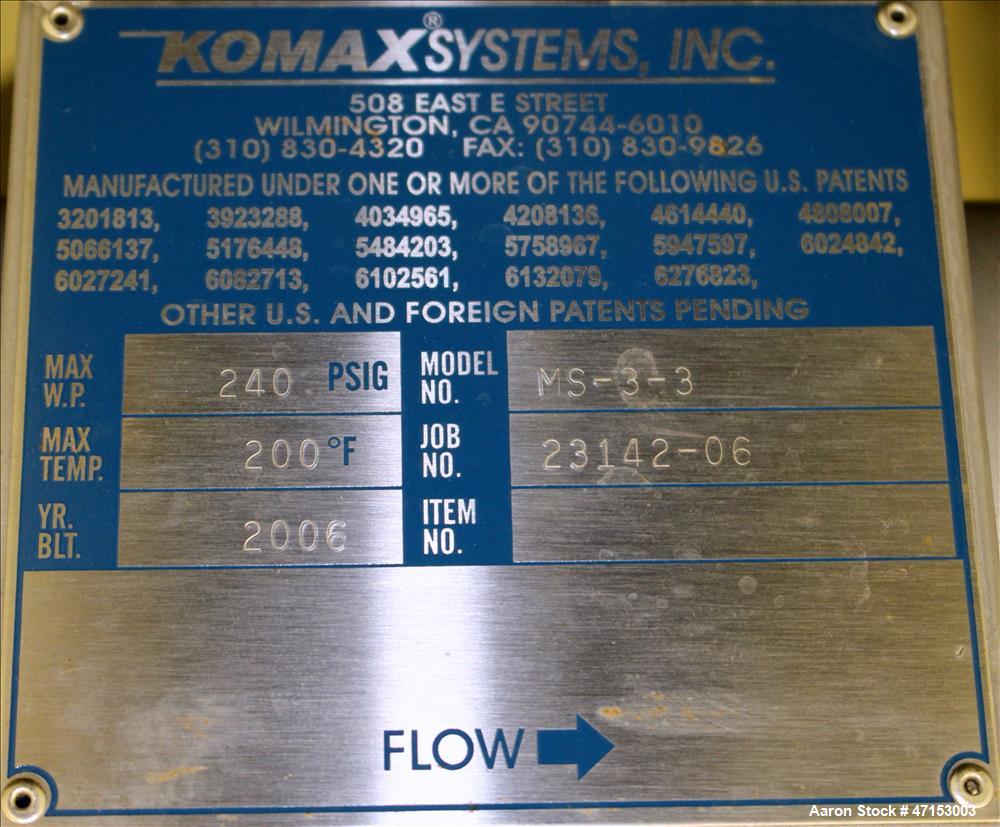Used Steelhead Inline Mineral Injection System for bottled mineral wa