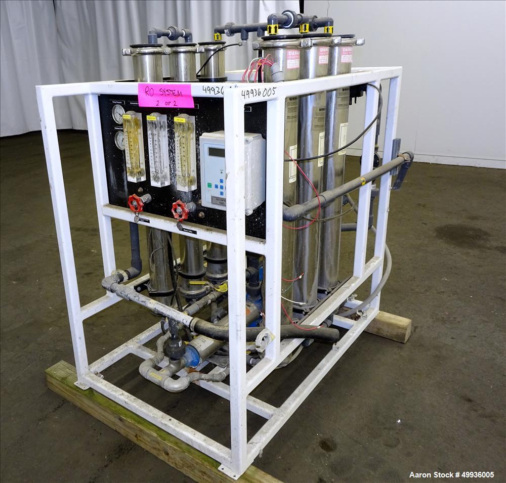 Used Wigen Water Technologies Reverse Osmosis System. Consisting of: