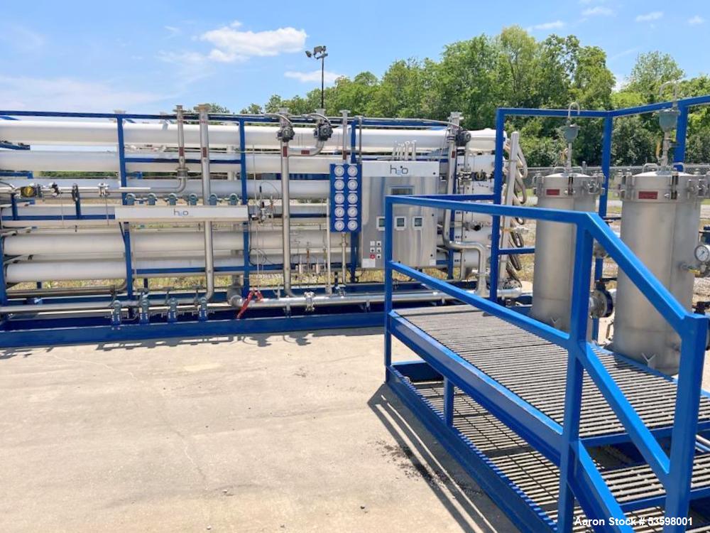 Used H2O Innovation Membrane Double Pass Reverse Osmosis Water Treatm