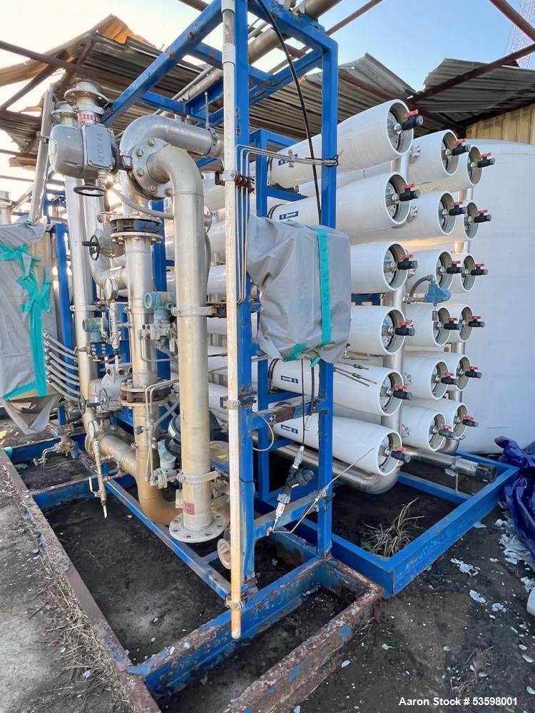 Used H2O Innovation Membrane Double Pass Reverse Osmosis Water Treatm