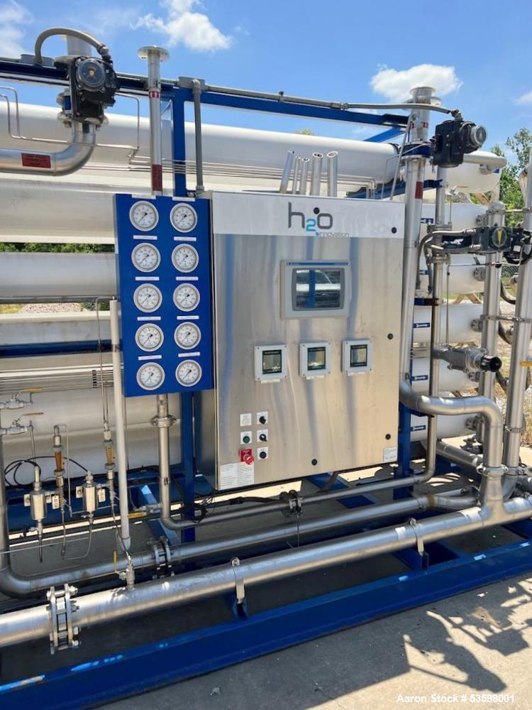 Used H2O Innovation Membrane Double Pass Reverse Osmosis Water Treatm