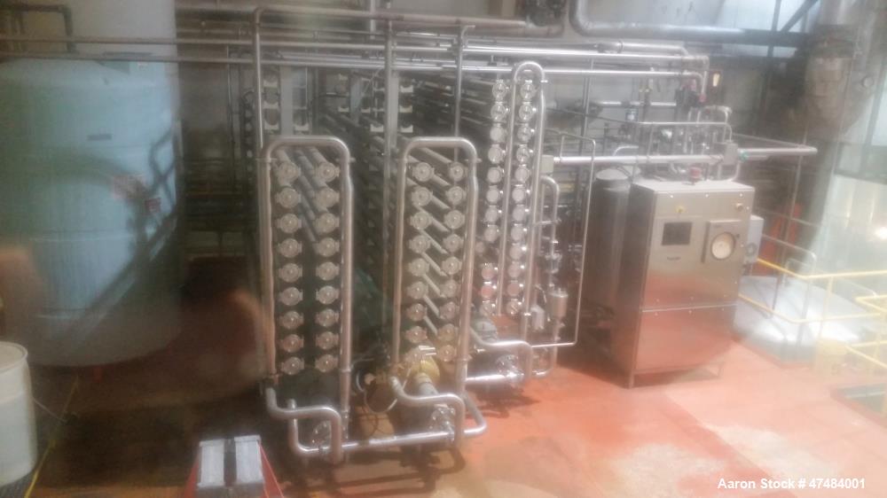 Used Three Loop Reverse Osmosis (RO) System. Sixty (60) vessel system