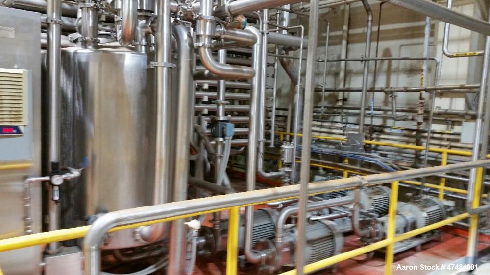 Used Three Loop Reverse Osmosis (RO) System. Sixty (60) vessel system