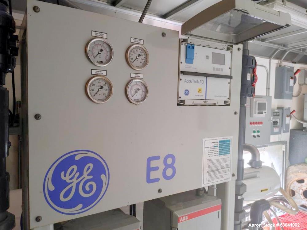GE E8-67K-DLX Reverse Osmosis System | 40 GPM | Trailer-Mounted RO Plant