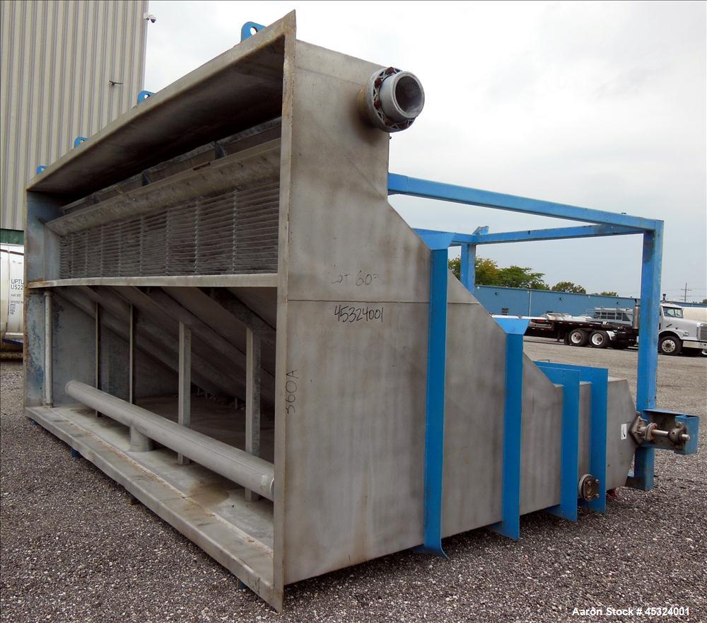 Used Great Lakes Environmental Waterlink Slant Plate Clarifier, Model