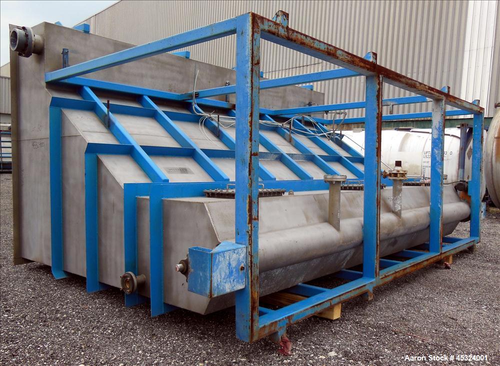 Used Great Lakes Environmental Waterlink Slant Plate Clarifier, Model