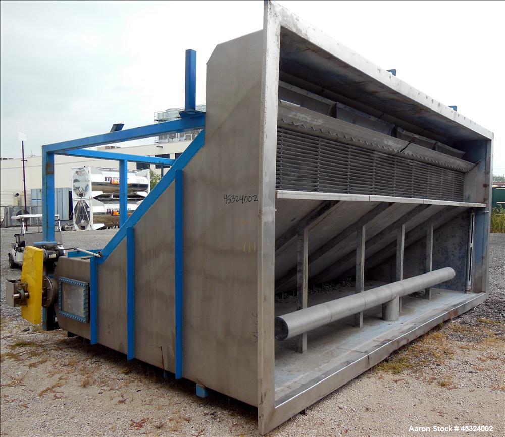 Used Great Lakes Environmental Waterlink Slant Plate Clarifier, Model