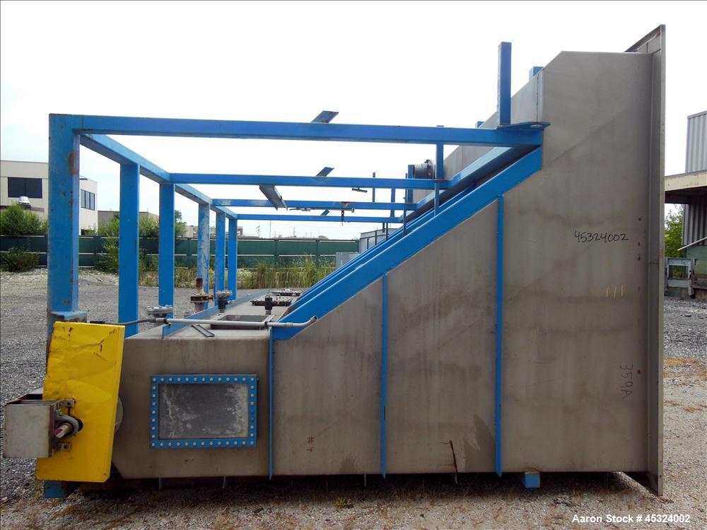 Used Great Lakes Environmental Waterlink Slant Plate Clarifier, Model