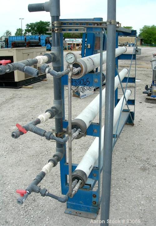 Used Ionics Reverse Osmosis System, 10-15 gallons per minute, consist