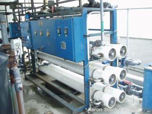 Used Ionics Reverse Osmosis System rated for 62 gallons per minute. C