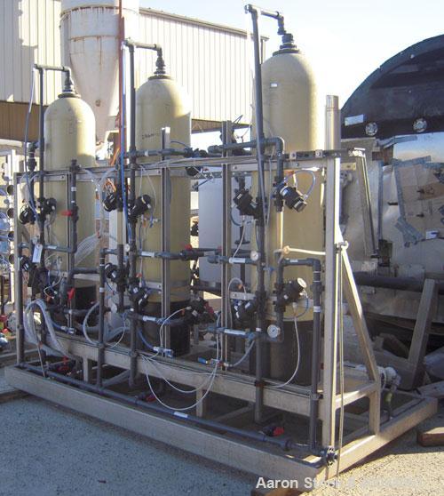 Used Osmonics Reverse Osmosis System, Model 54A-HR(PA)10K-DLX. Permea