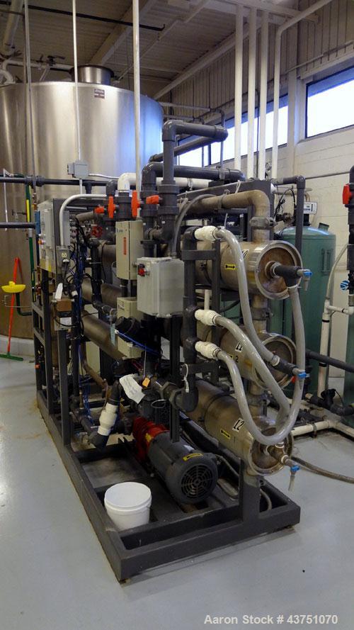 Used Osmonics 40 Gallon Per Minute Osmo Reverse Osmosis System consis