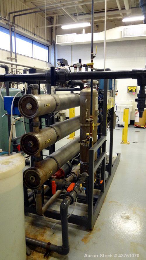 Used Osmonics 40 Gallon Per Minute Osmo Reverse Osmosis System consis