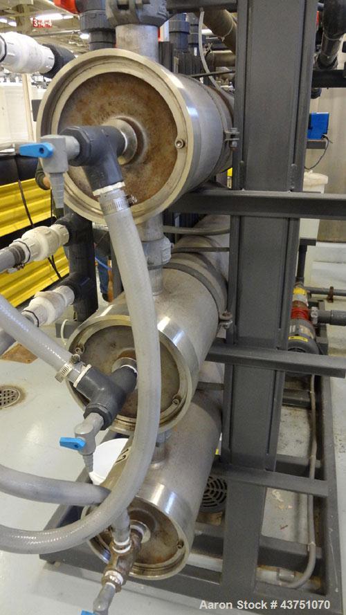 Used Osmonics 40 Gallon Per Minute Osmo Reverse Osmosis System consis