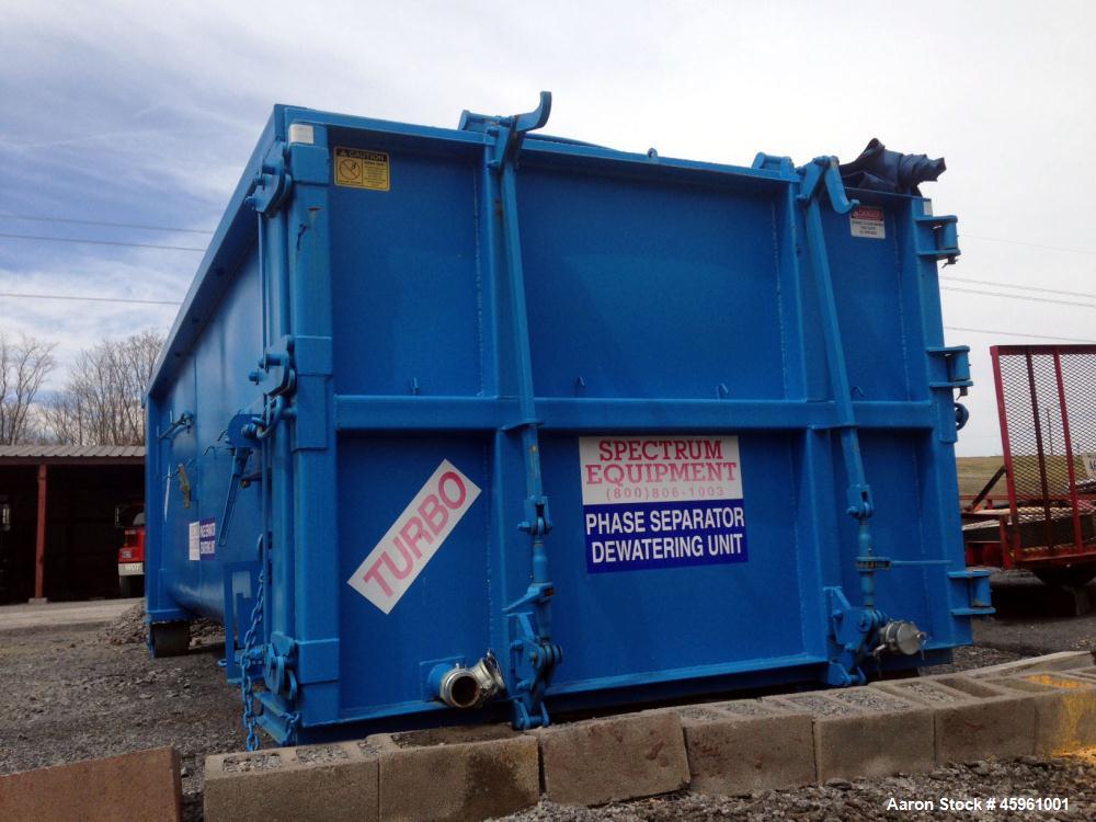 Used Spectrum Equipment Divided Turbo Phase Separator Sludge Dewateri